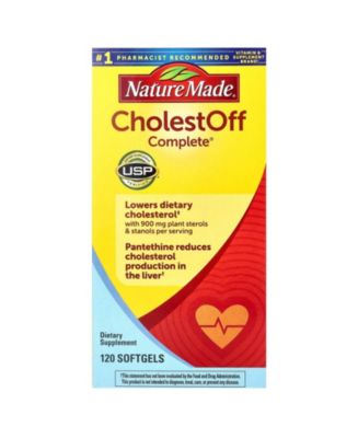 Nature Made CholestOff Complete - 120 Softgels - Macy's