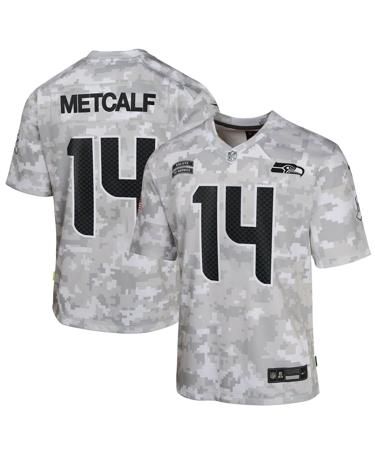 Click here for Nike Big Boys and Girls Dk Metcalf Arctic Camo Sea... prices