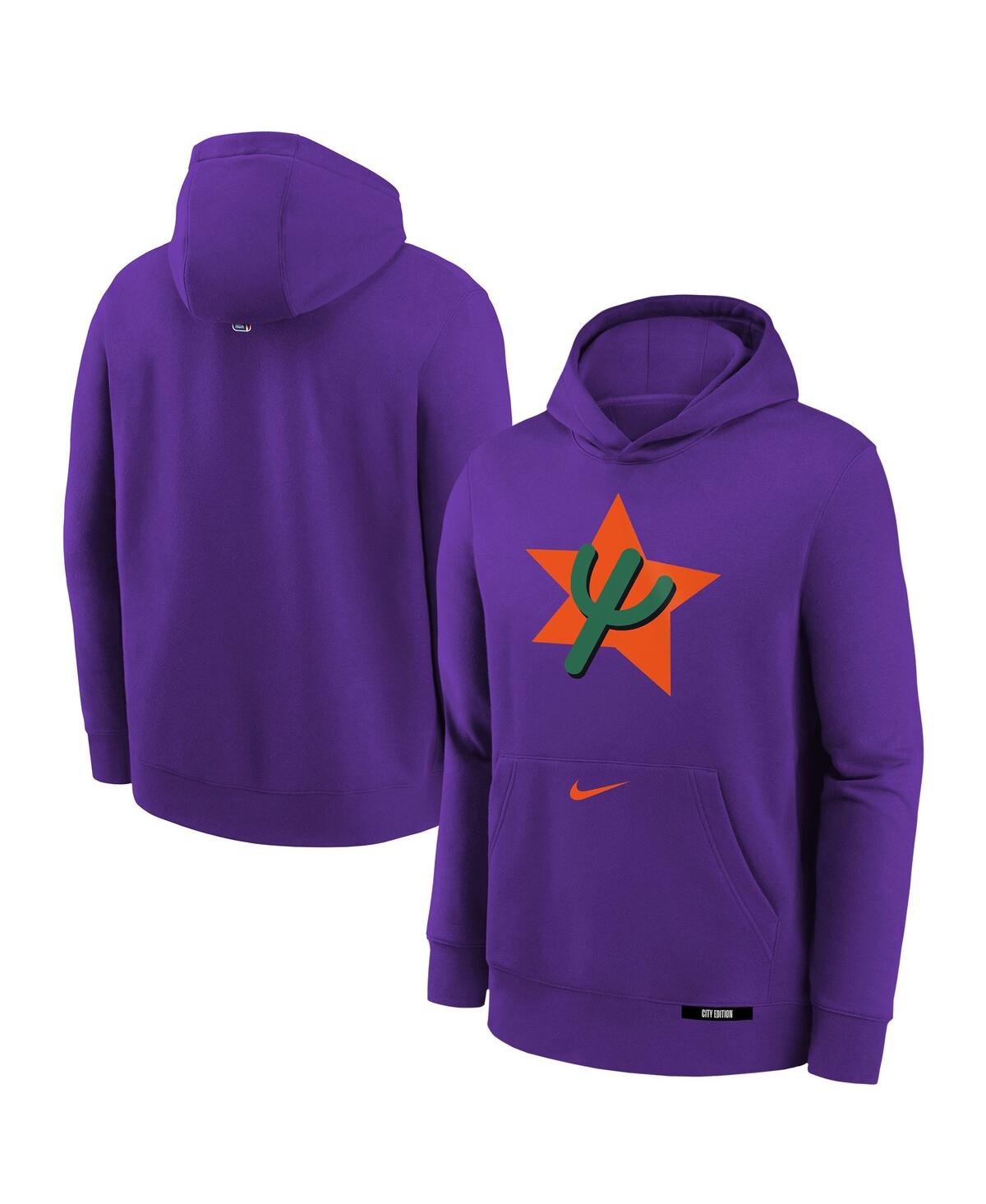Click here for Nike Big Boys and Girls Purple Phoenix Suns 2024/2... prices