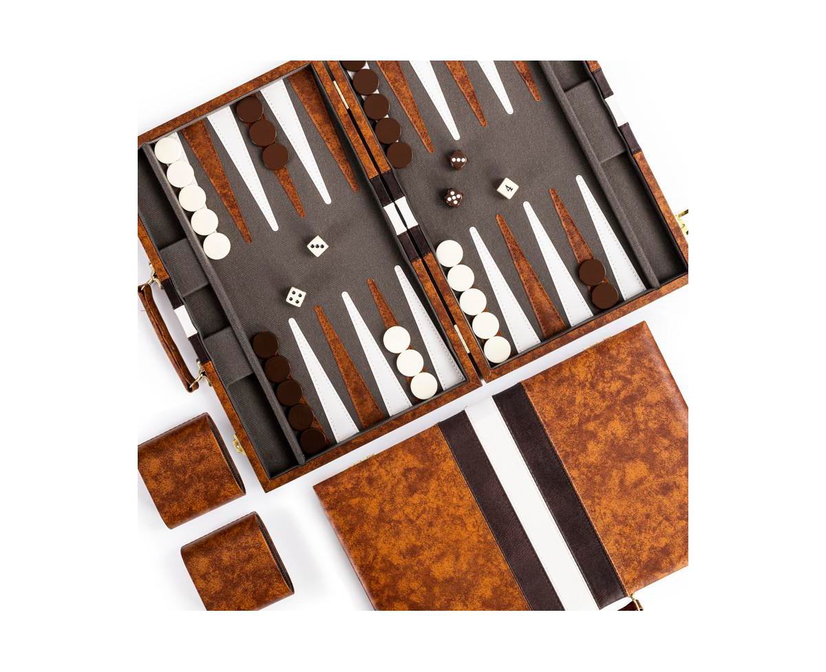 Click here for ropoda Backgammon Board Game Set (15 Inches) for A... prices