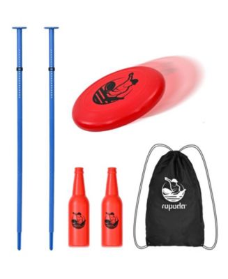ropoda Outdoor Games - Flying Disc Game Set, Fun Bottle Drop Yard Games ...