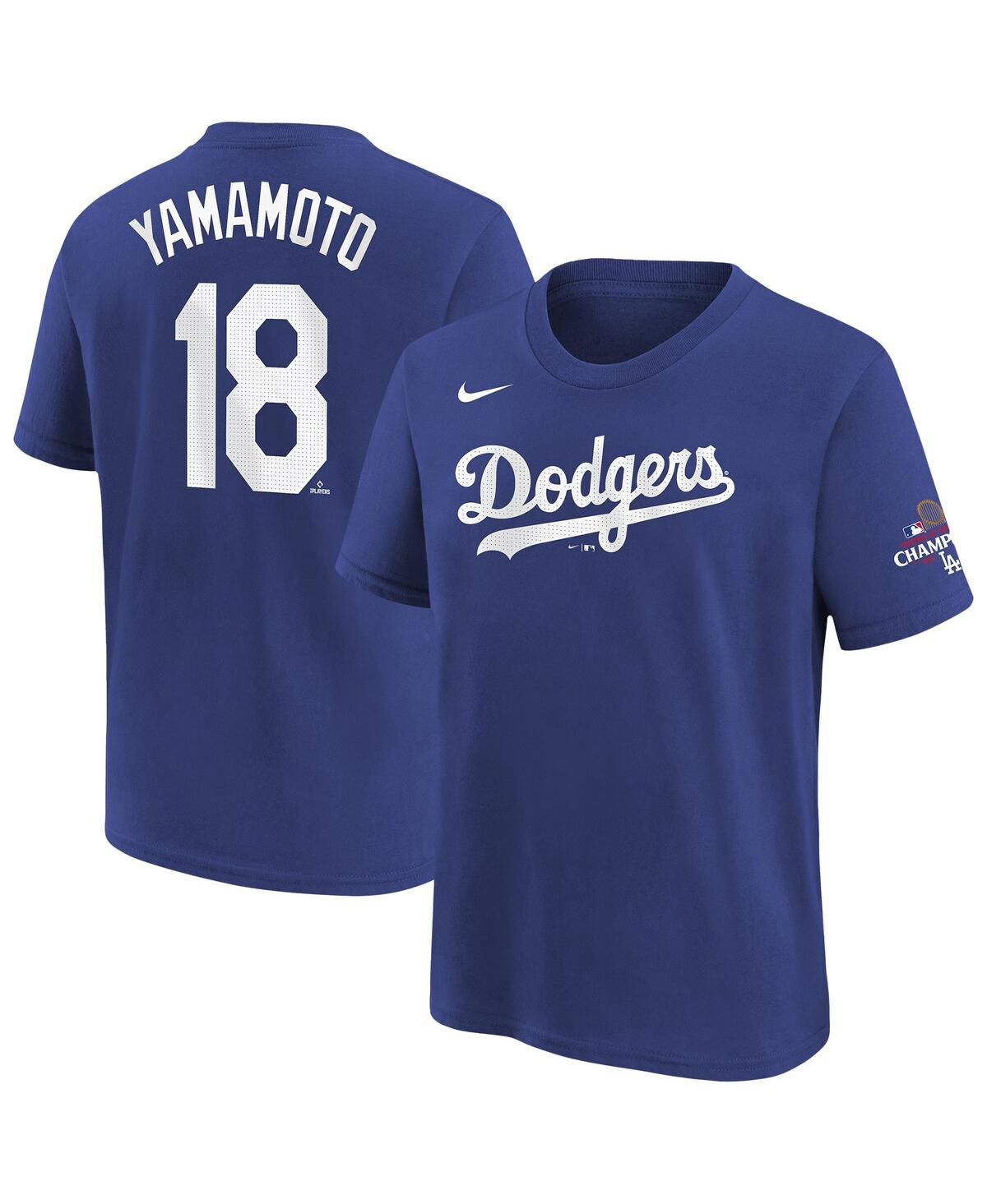 Click here for Nike Big Boys and Girls Yoshinobu Yamamoto Royal L... prices