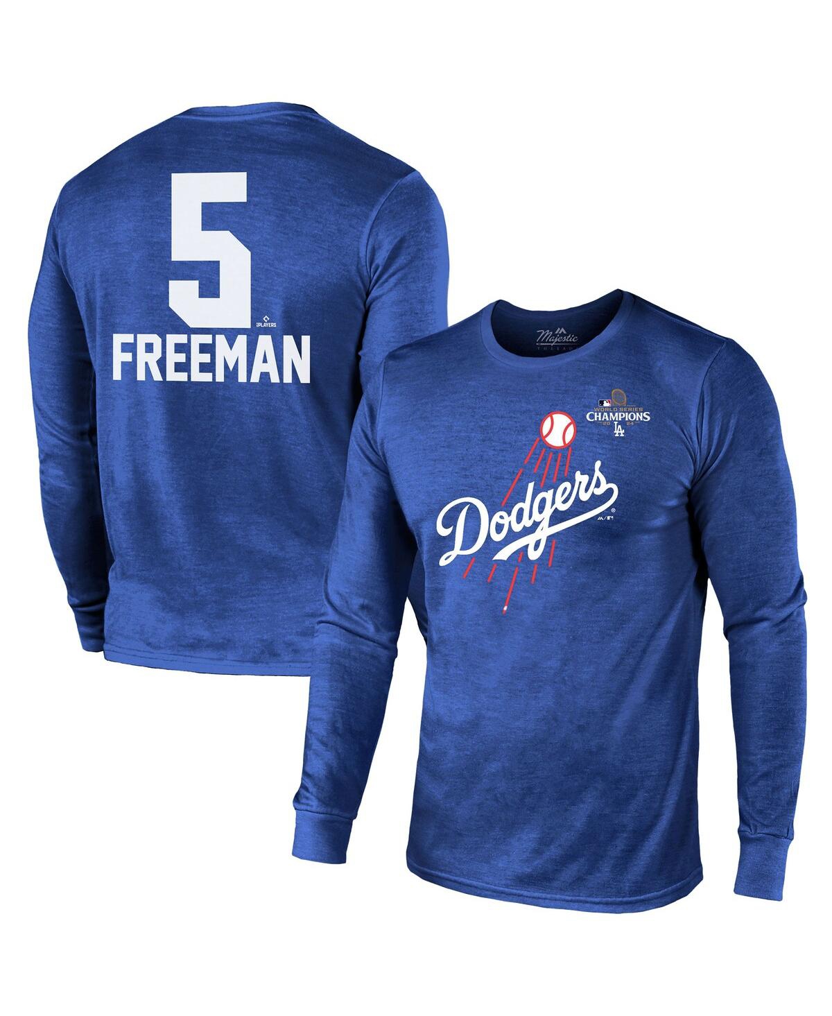 Click here for Majestic Mens Freddie Freeman Royal Los Angeles Do... prices