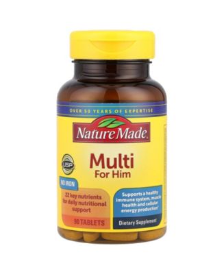 Nature Made Multi for Him - 90 Tablets - Macy's