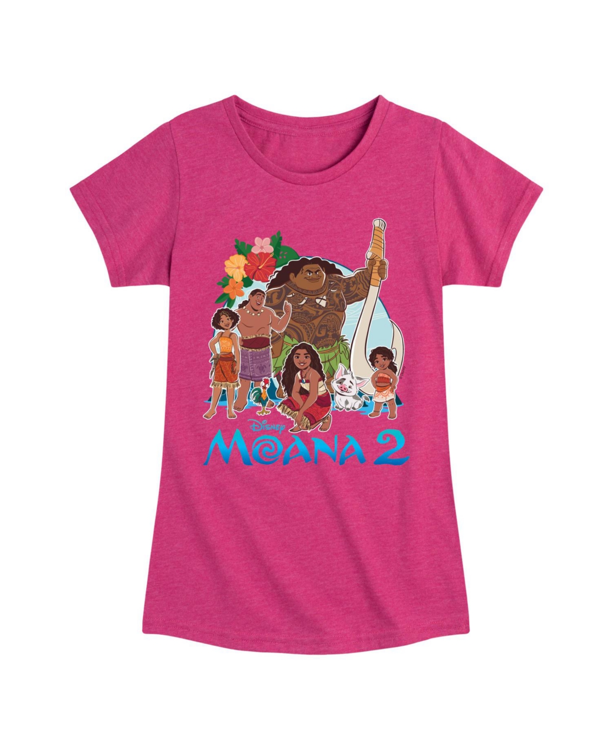 Click here for Disney Big Girls Moana 2 Graphic Short Sleeve Tee... prices