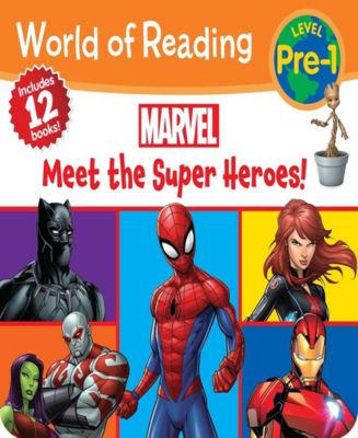 World of Reading Marvel Meet the Super Heroes! (Pre-Level 1 Boxed Set ...