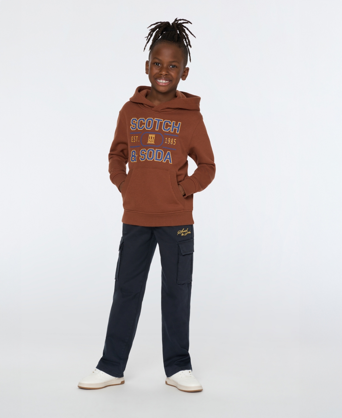 Click here for Scotch & Soda Big Boys Stretch Cotton Twill Pant -... prices