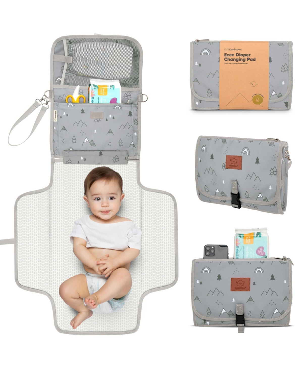 Click here for KeaBabies Ezee Diaper Changing Pad  Portable Diape... prices