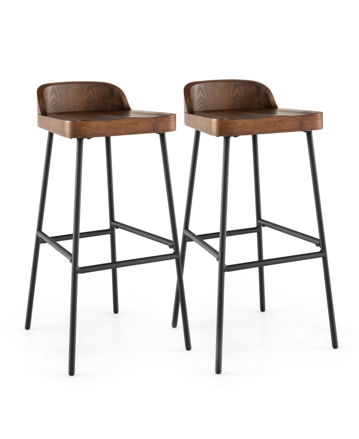 Click here for Gouun Set of 1/2 29 Inch Industrial Bar Stools wit... prices