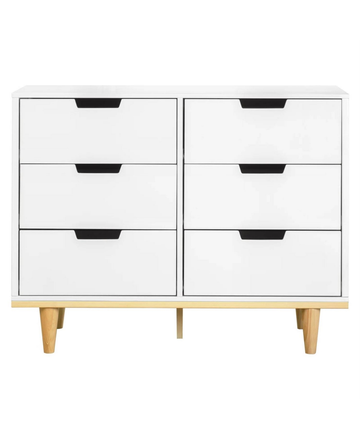 Click here for Slickblue Modern Mid-Century Style 6-Drawer Double... prices