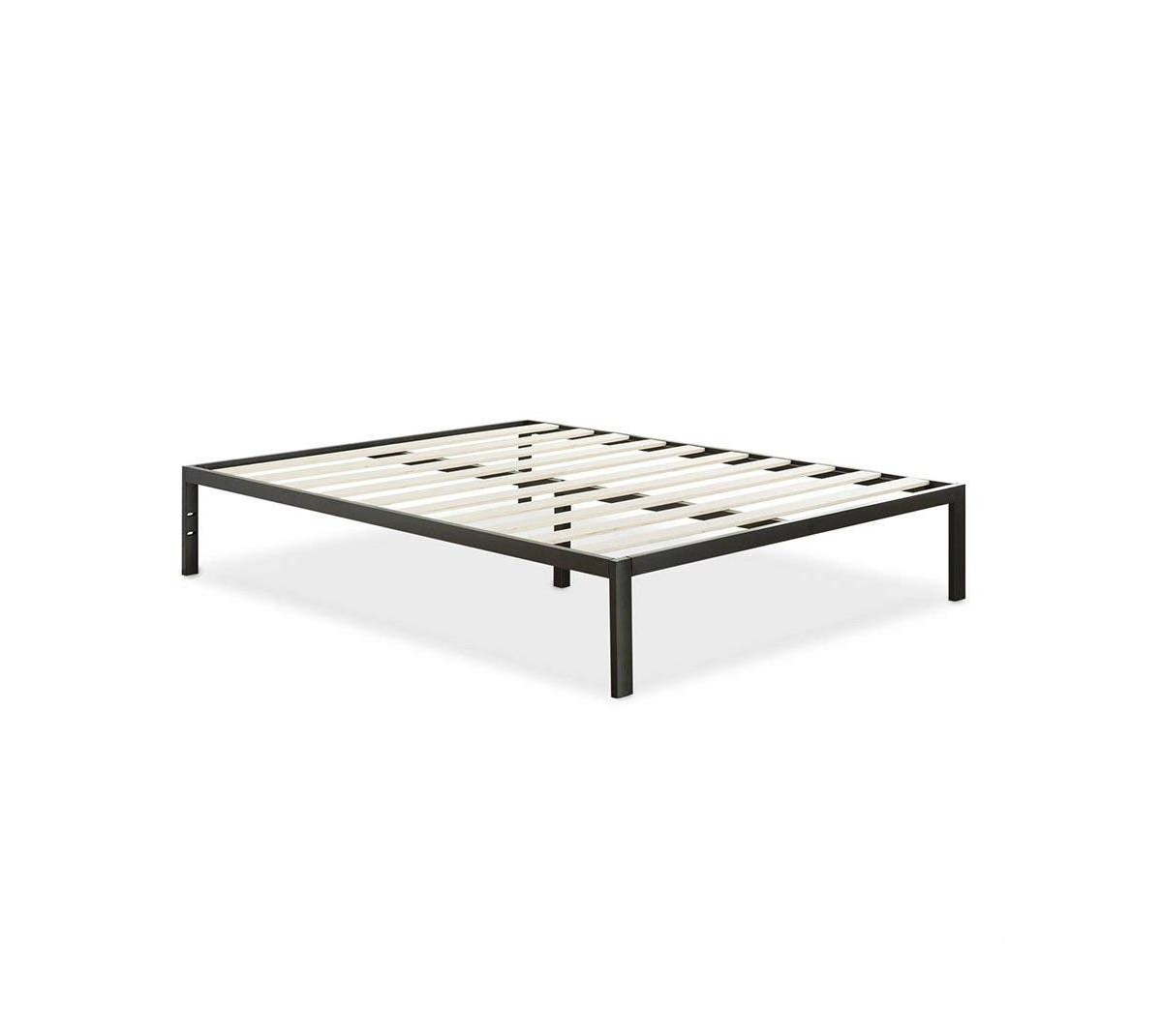 Click here for Slickblue Modern Metal Platform Bed Frame with Woo... prices
