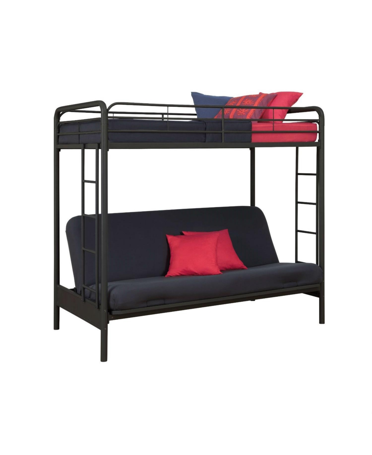 Click here for Slickblue Twin over Full Futon Bunk Bed Sleeper So... prices