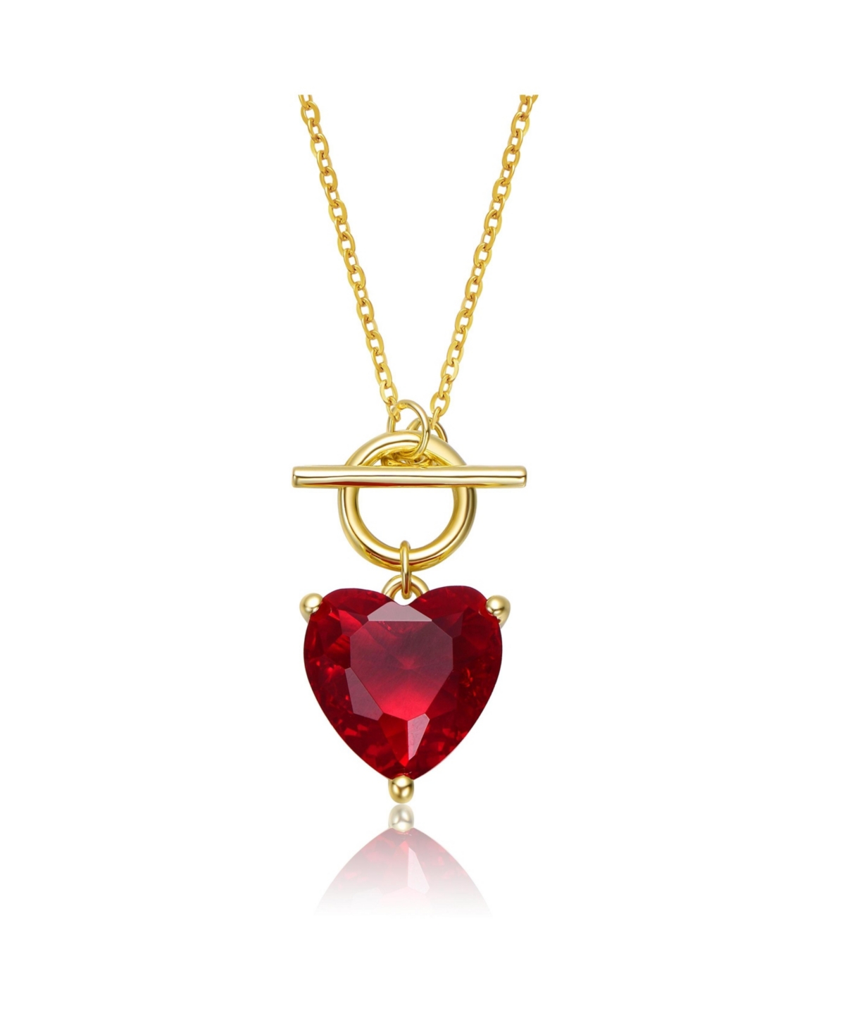 Click here for Sterling Silver 14K Gold Plated Necklace with Colo... prices