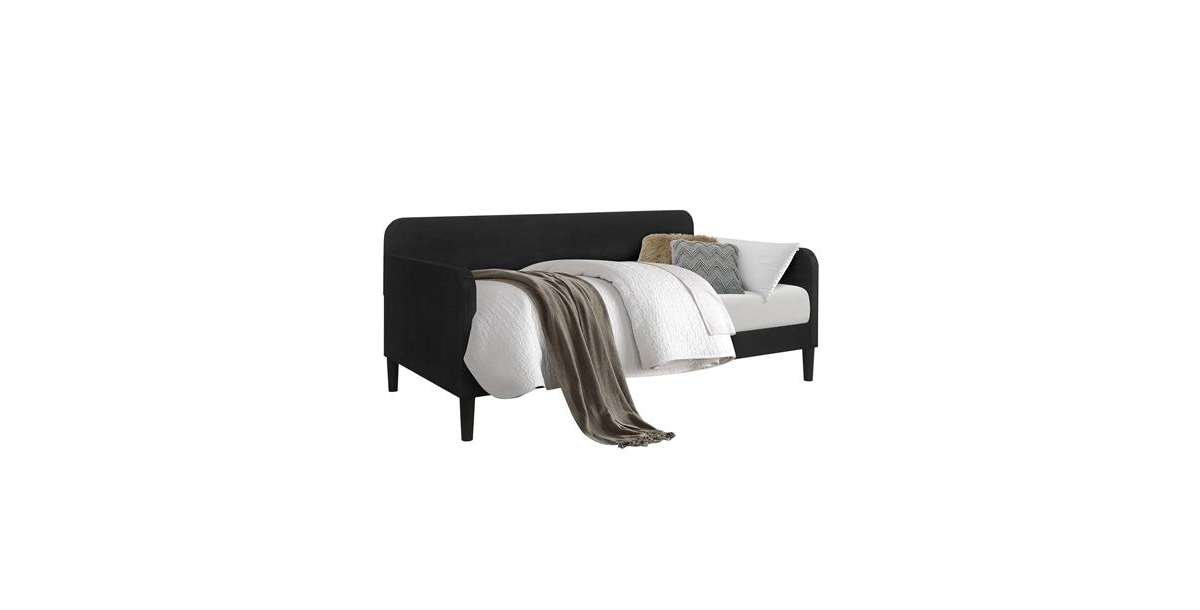 Click here for Slickblue Velvet Upholstered Daybed with Contempor... prices