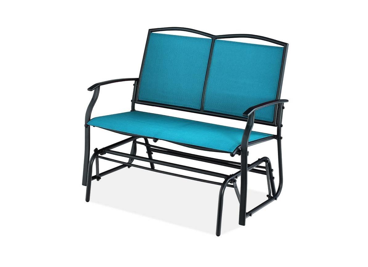 Click here for Slickblue 2 Seat Mesh Patio Loveseat Swing Glider... prices