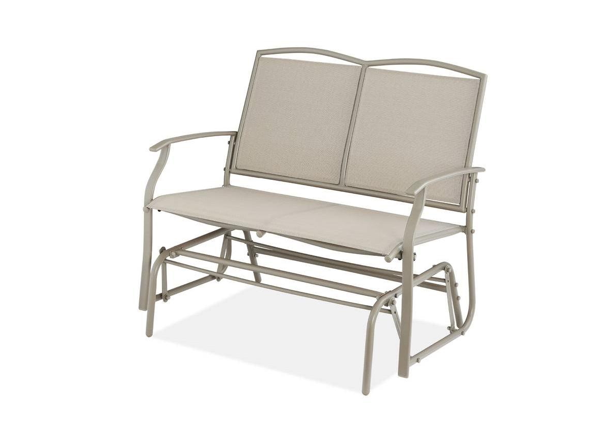 Click here for Slickblue 2 Seat Mesh Patio Loveseat Swing Glider... prices