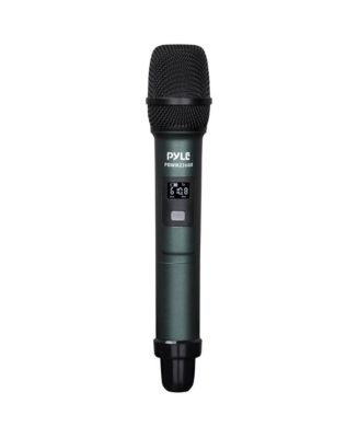 Pyle Uhf Wireless Microphone System 4 Handheld Mics 4 Channel