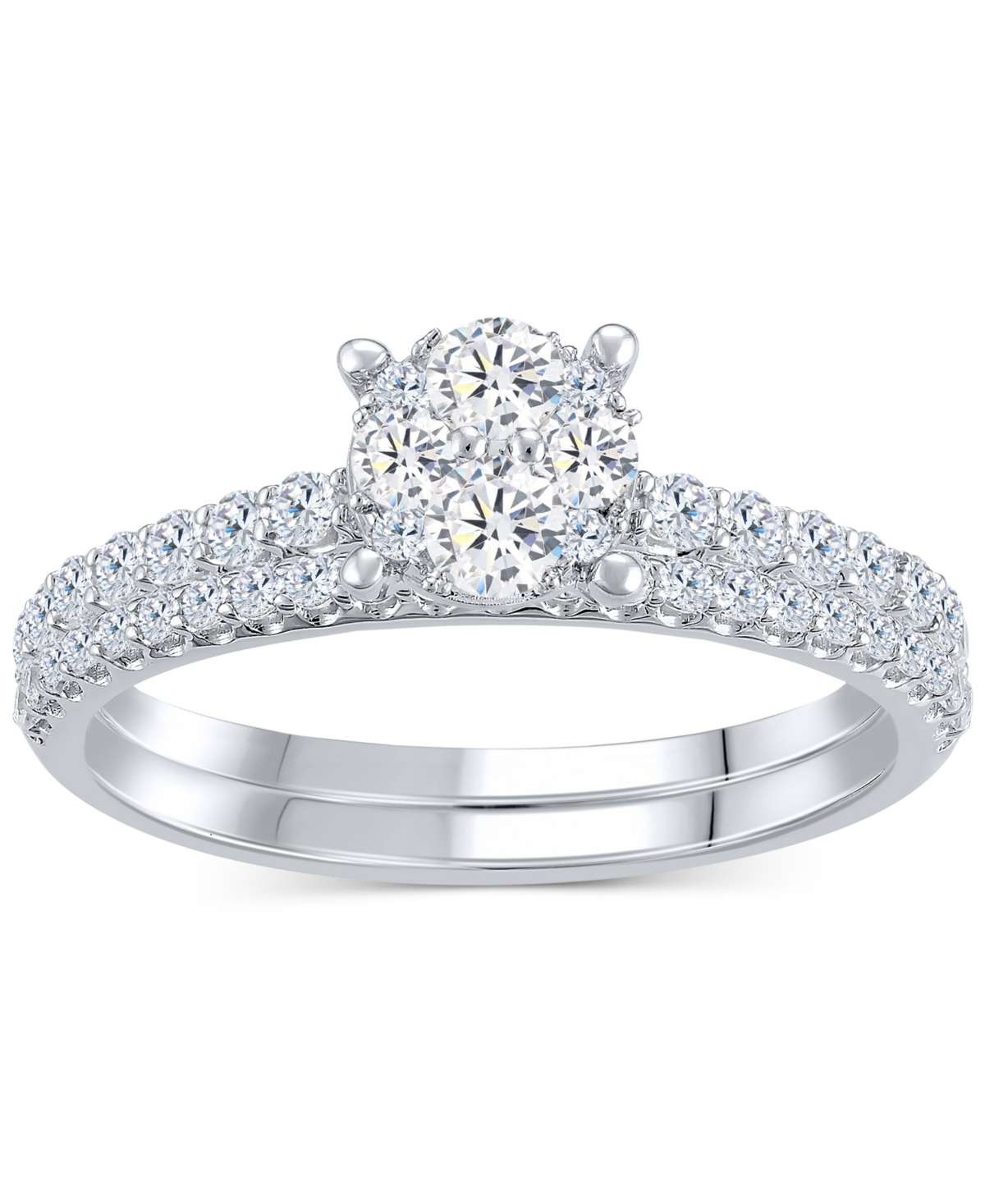 Click here for Diamond Classic Style Bridal Set (3/4 ct. t.w) in... prices