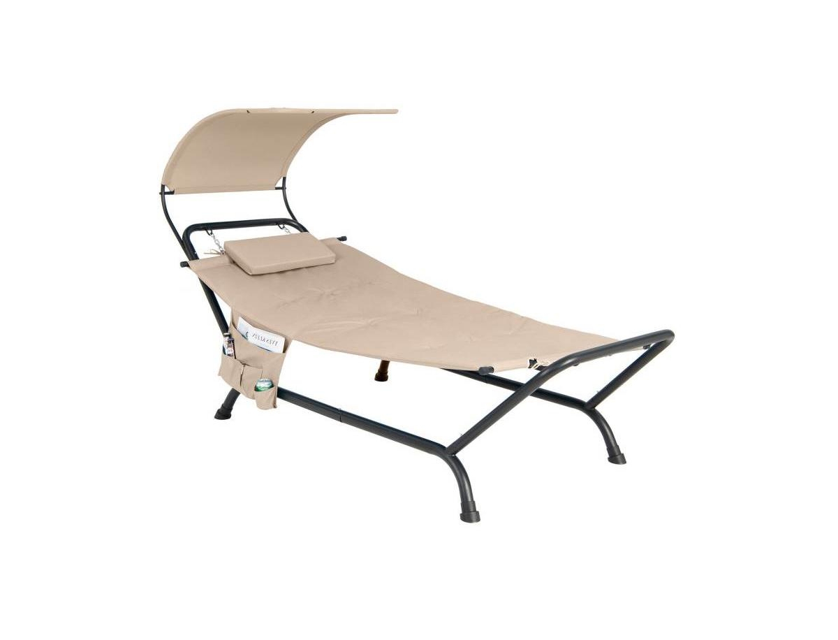 Click here for Slickblue Outdoor Tan Hammock Style Chaise Lounge... prices