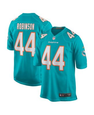 Nike Men's Chop Robinson Aqua Miami Dolphins Player Game Jersey - Macy's