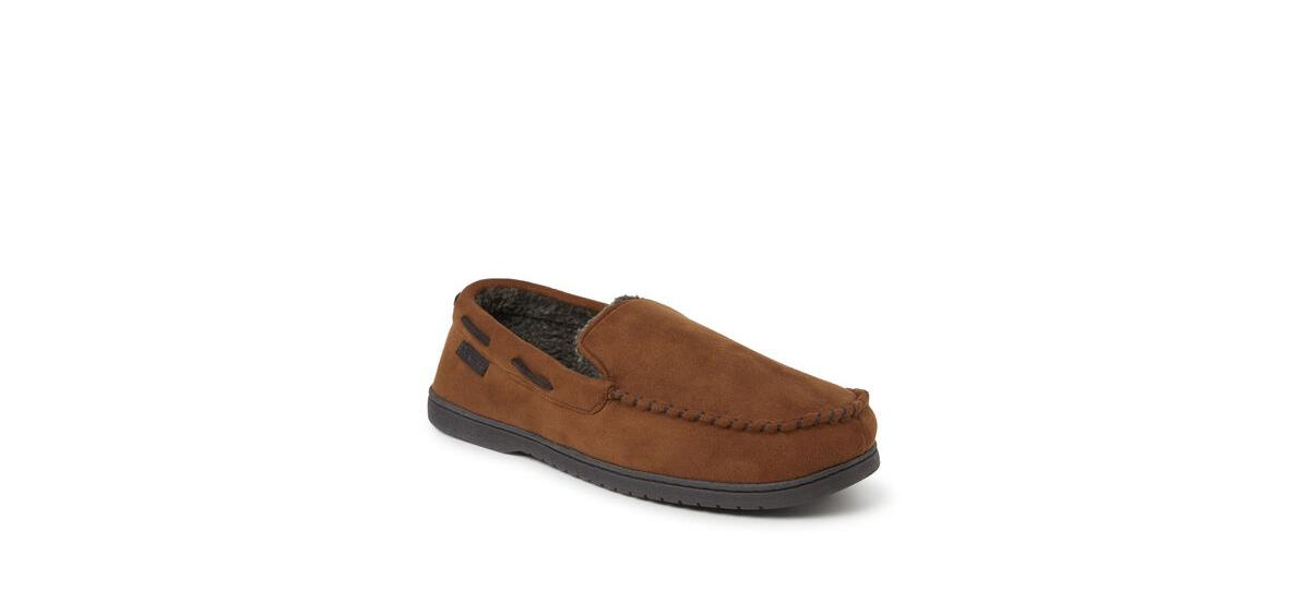 Click here for Dearfoams Mens Keaton Microsuede Moccasin House Sh... prices