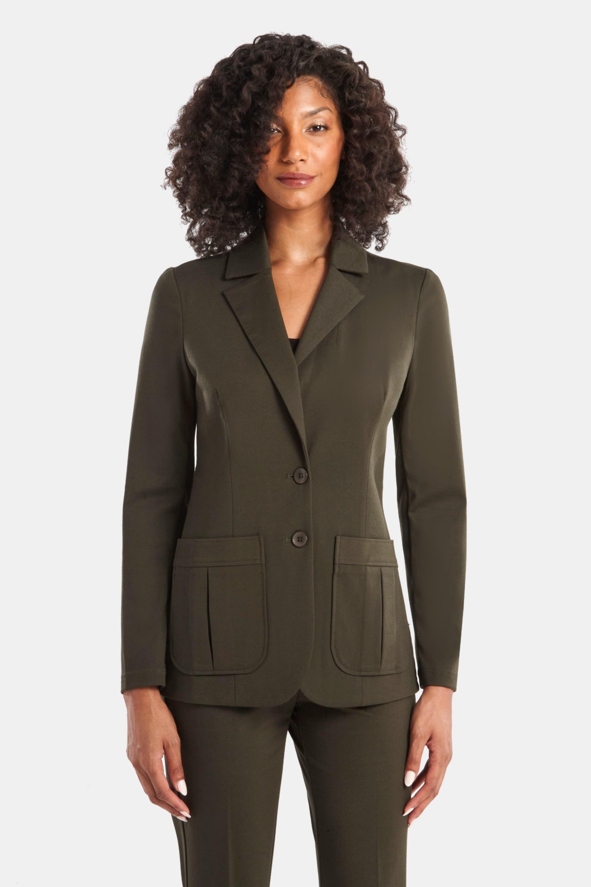 Click here for The Milky Way Blazer - Olive prices