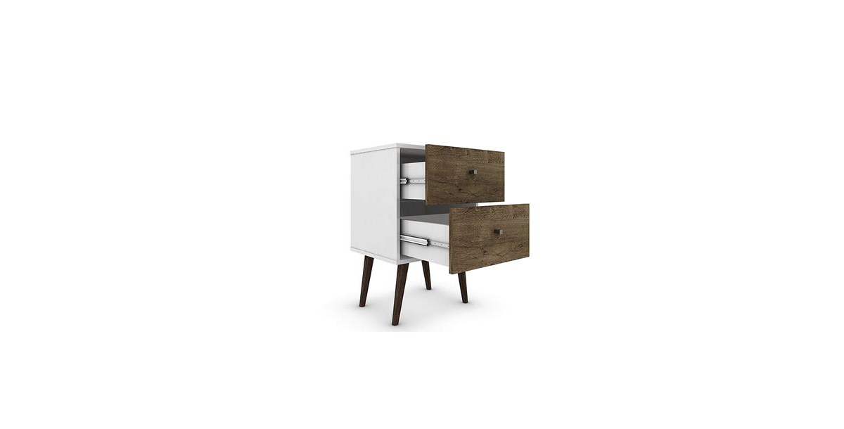 Click here for Slickblue Modern Mid-Century Side Table Nighstand... prices