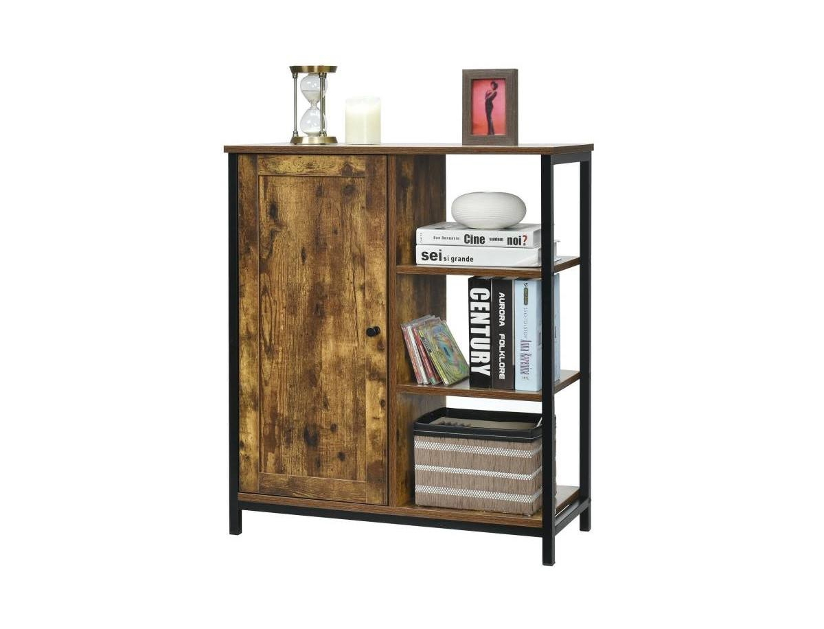 Click here for Slickblue Modern Industrial Wood Sideboard Buffet... prices