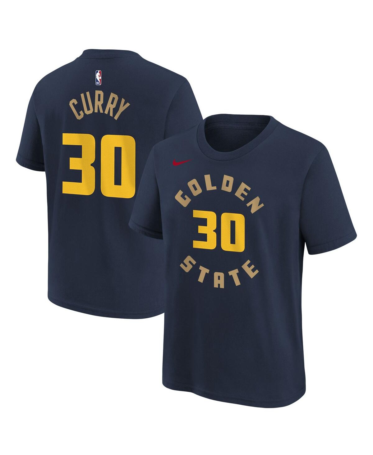 Click here for Nike Big Boys and Girls Stephen Curry Navy Golden... prices
