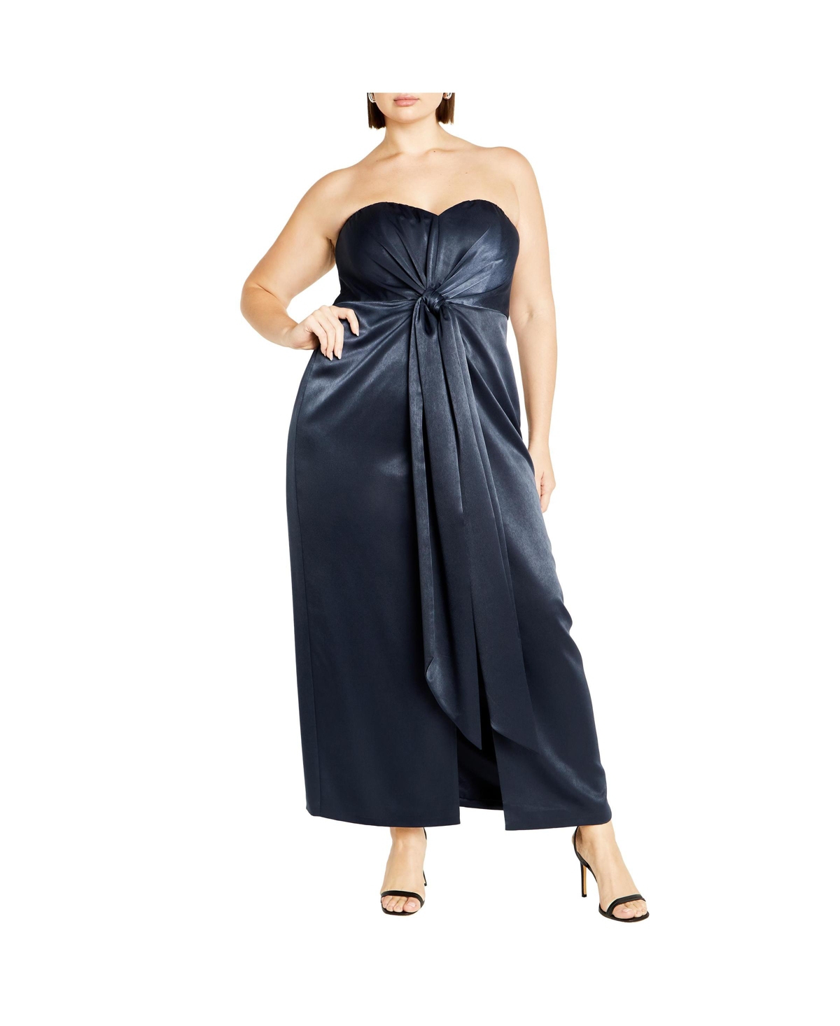 Click here for City Chic Plus Size Kamari Maxi Dress - Ink prices