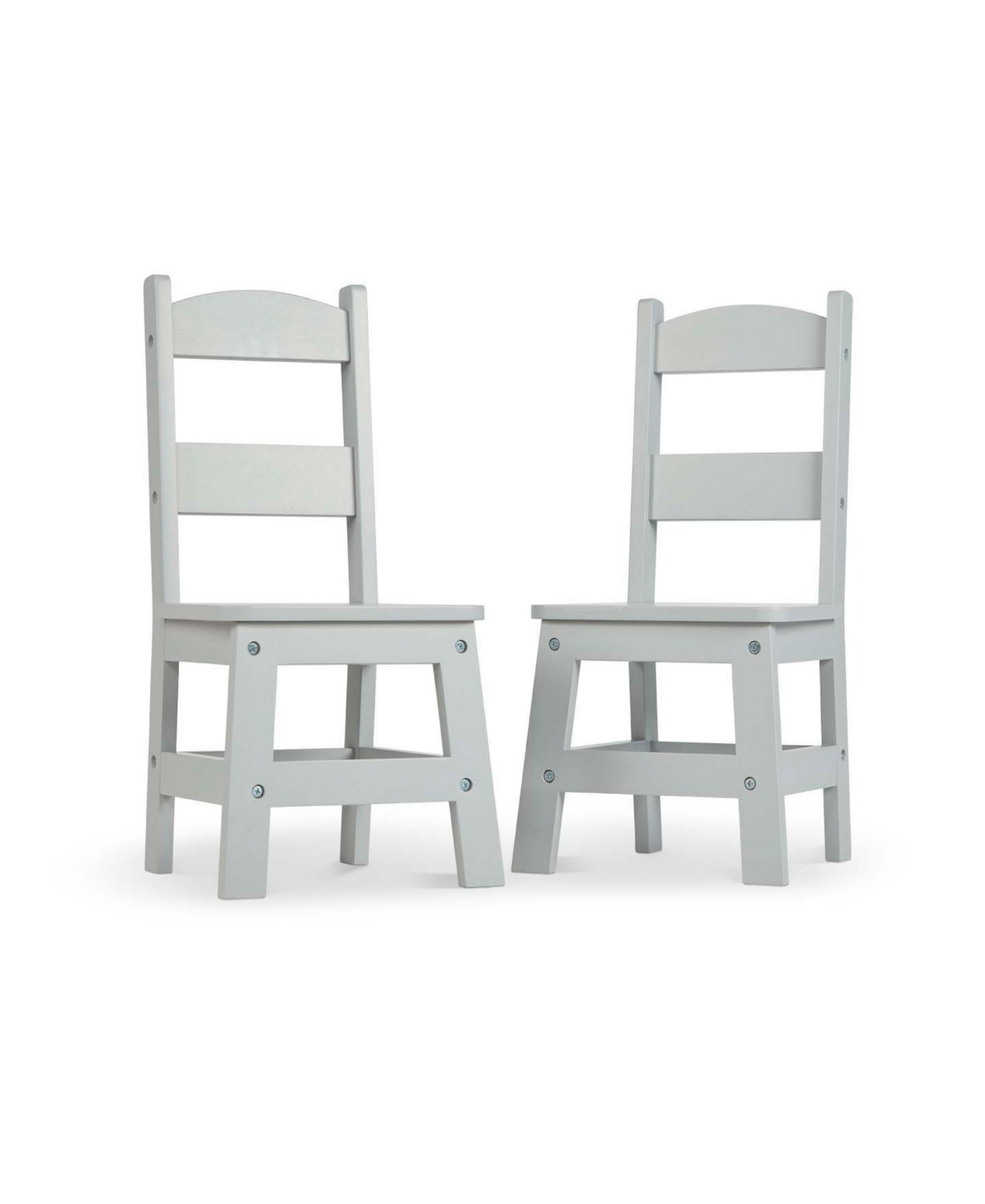 Click here for Melissa and Doug Wooden Chair Pair - Multicolor prices