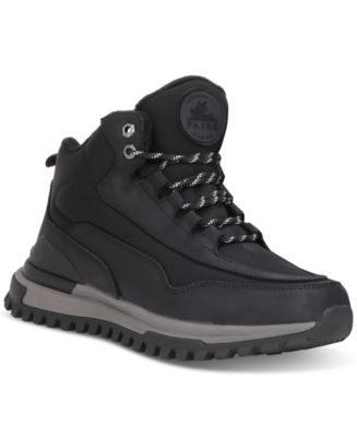 Pajar Men's Fireburst Crazy Horse Waterproof High Top Sneaker Boot - Macy's
