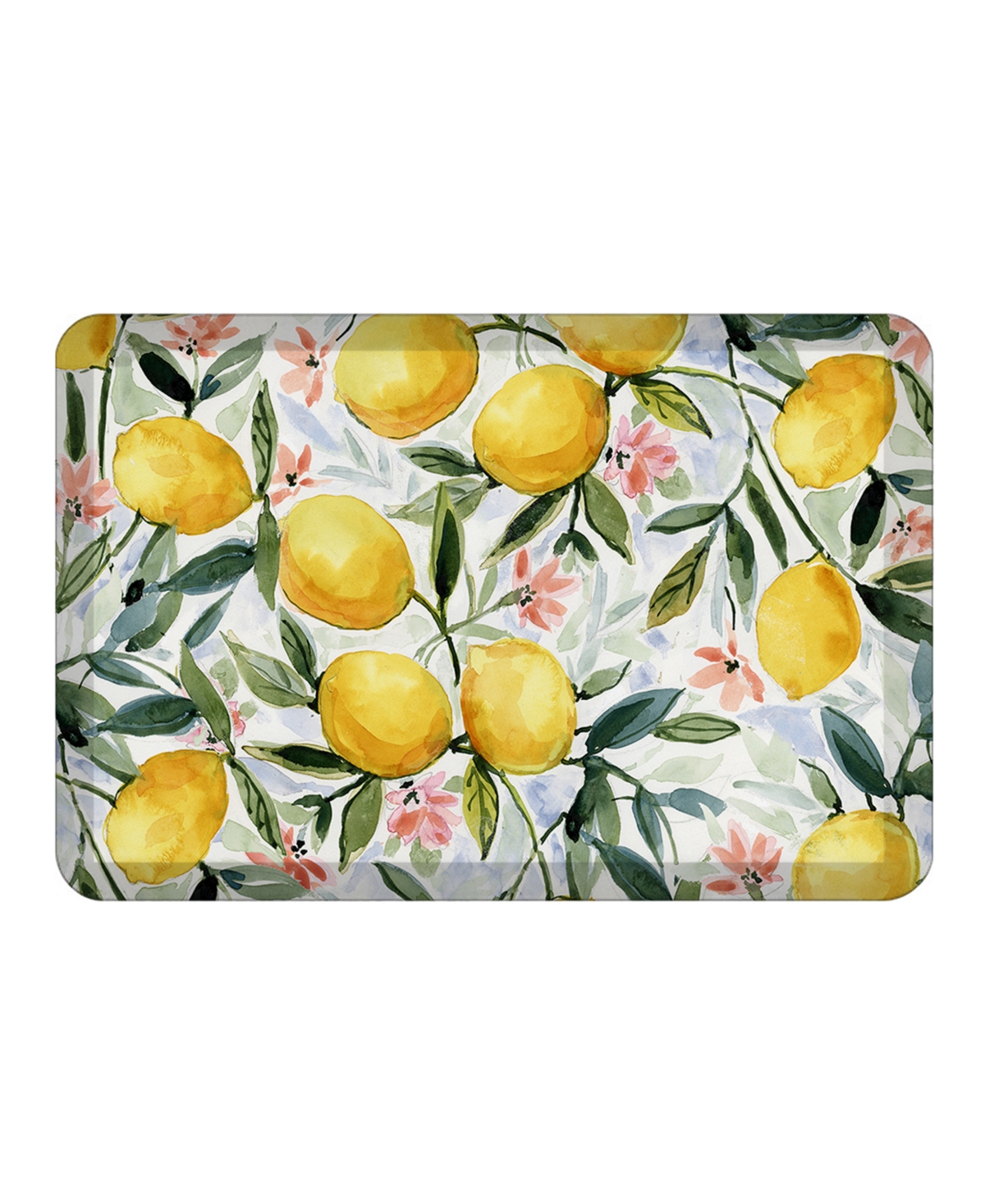 Click here for Laural Home Lemon Joy Anti-Fatigue Kitchen Mat  20... prices