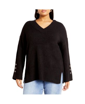 CITY CHIC Plus Size Jamie Sweater - Macy's