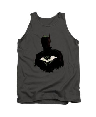 Batman Men's The Silhouette With Riddler Logo Adult Tank Top - Macy's