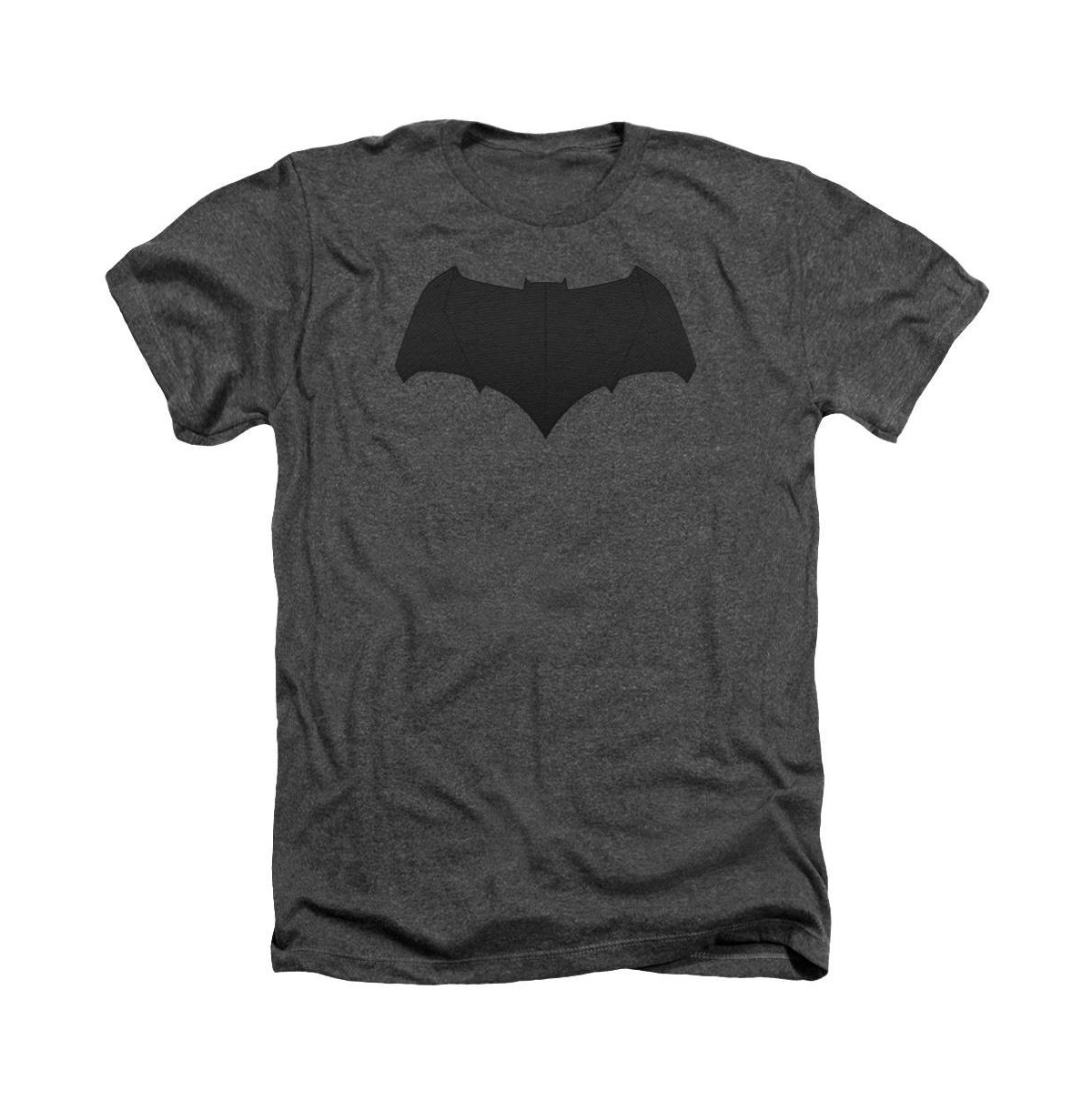 Click here for Batman V Superman Mens Batman Logo Adult Heather T... prices