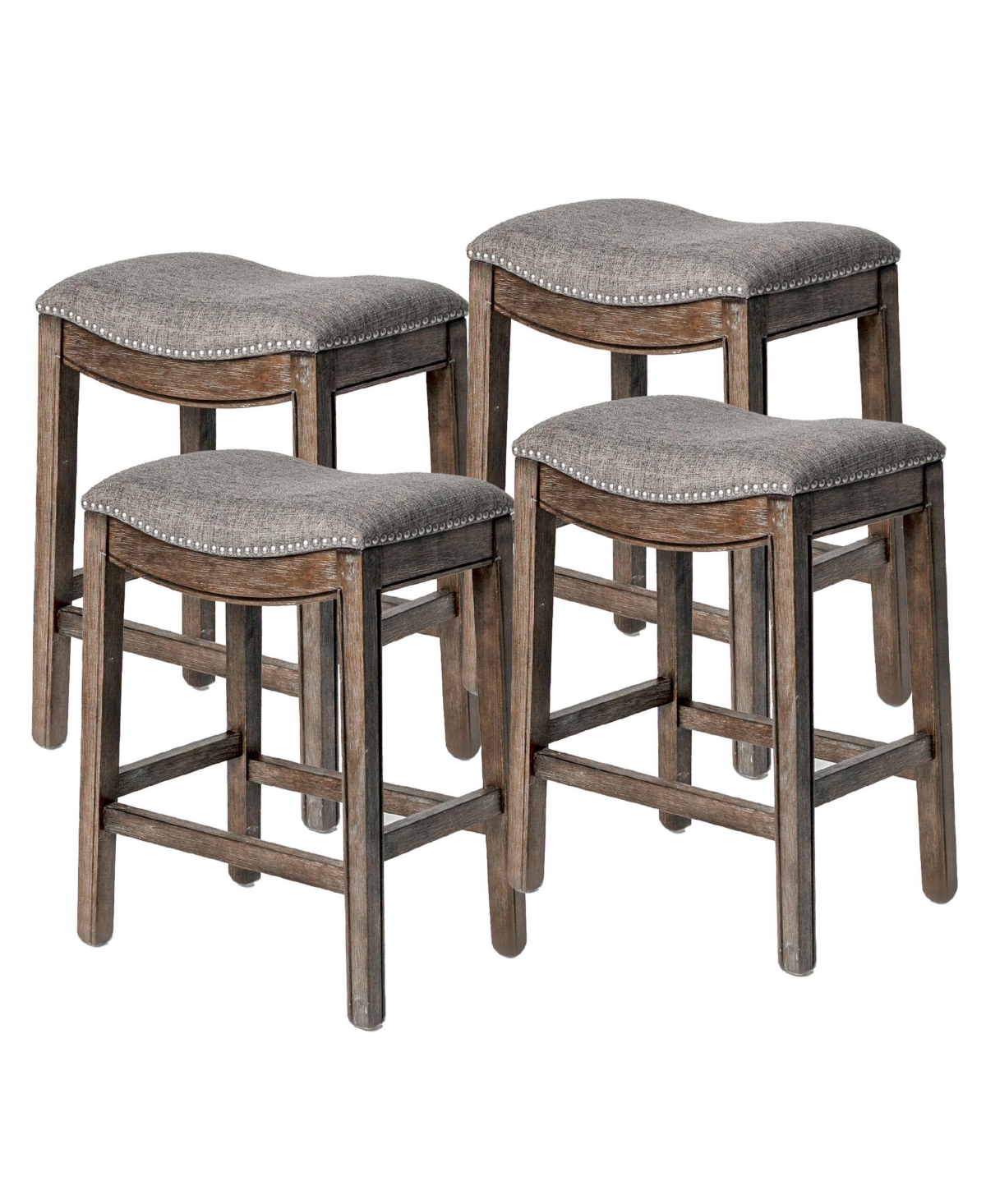 Click here for Maven Lane Adrien Backless Saddle Kitchen Counter... prices