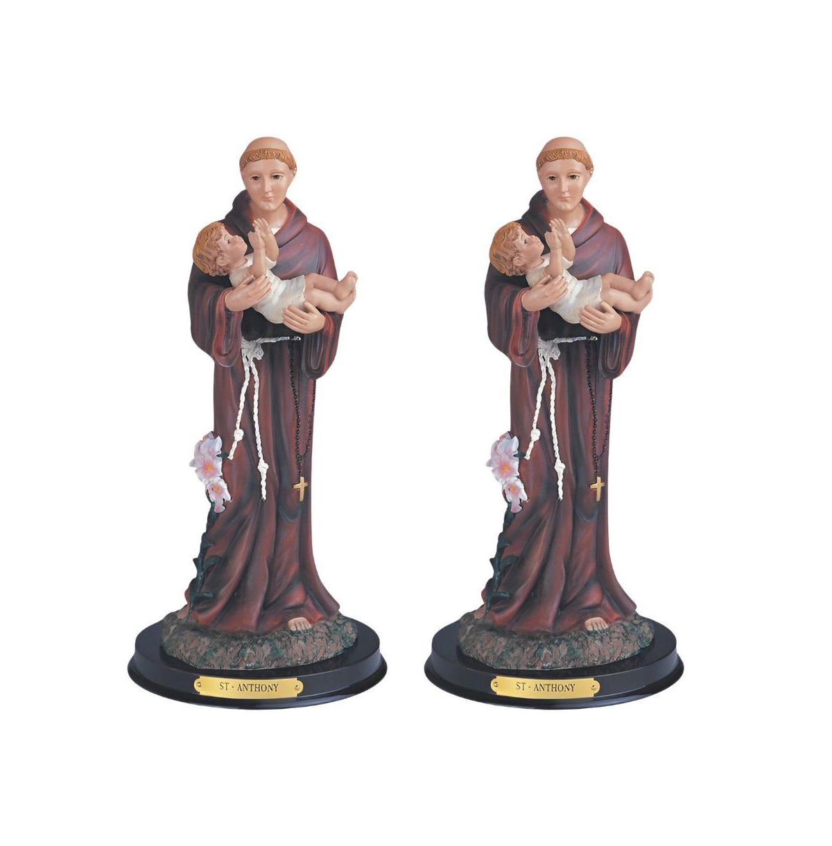 Click here for Fc Design 2-pc Set 12H Saint Anthony Statue Anthon... prices