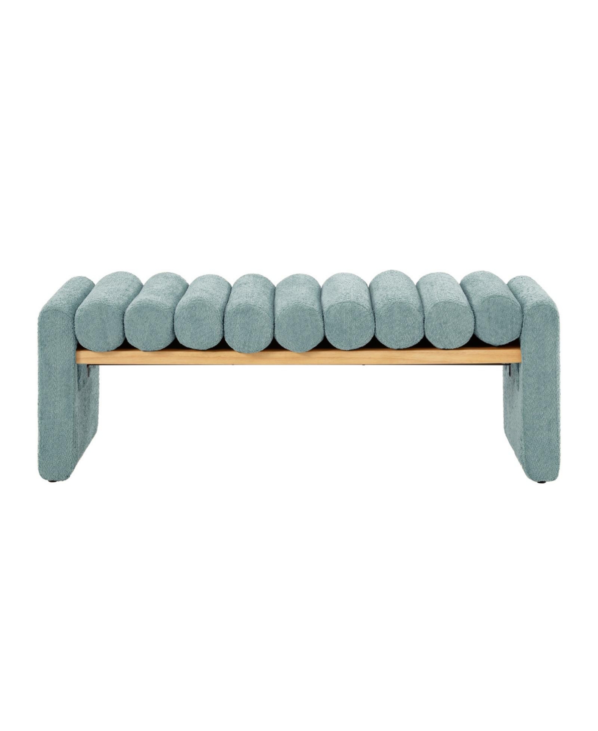 Click here for Modern Bench with Solid Wood and Removable Round B... prices