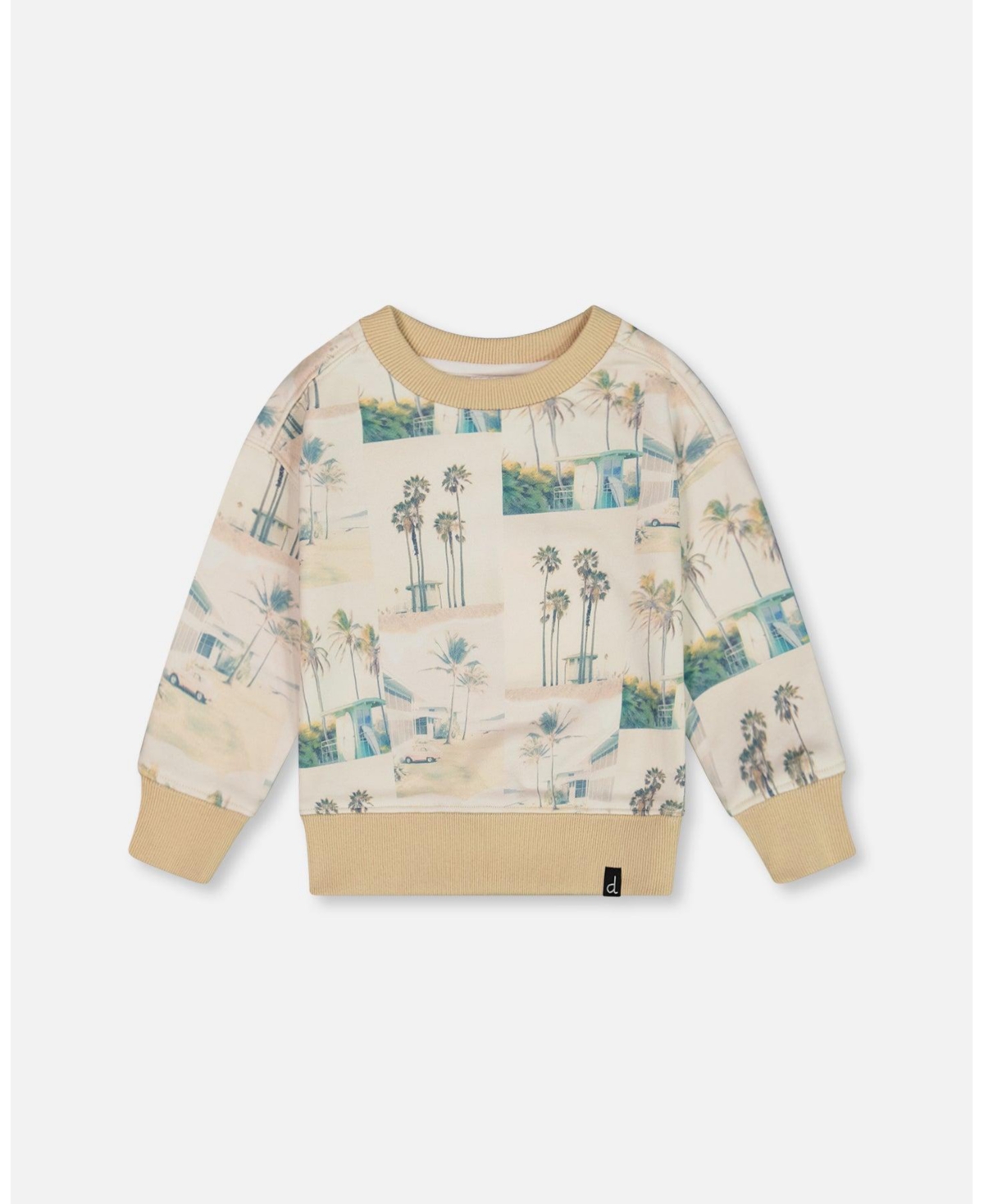 Click here for Deux par Deux Baby Boys Printed Pullover Sweatshir... prices