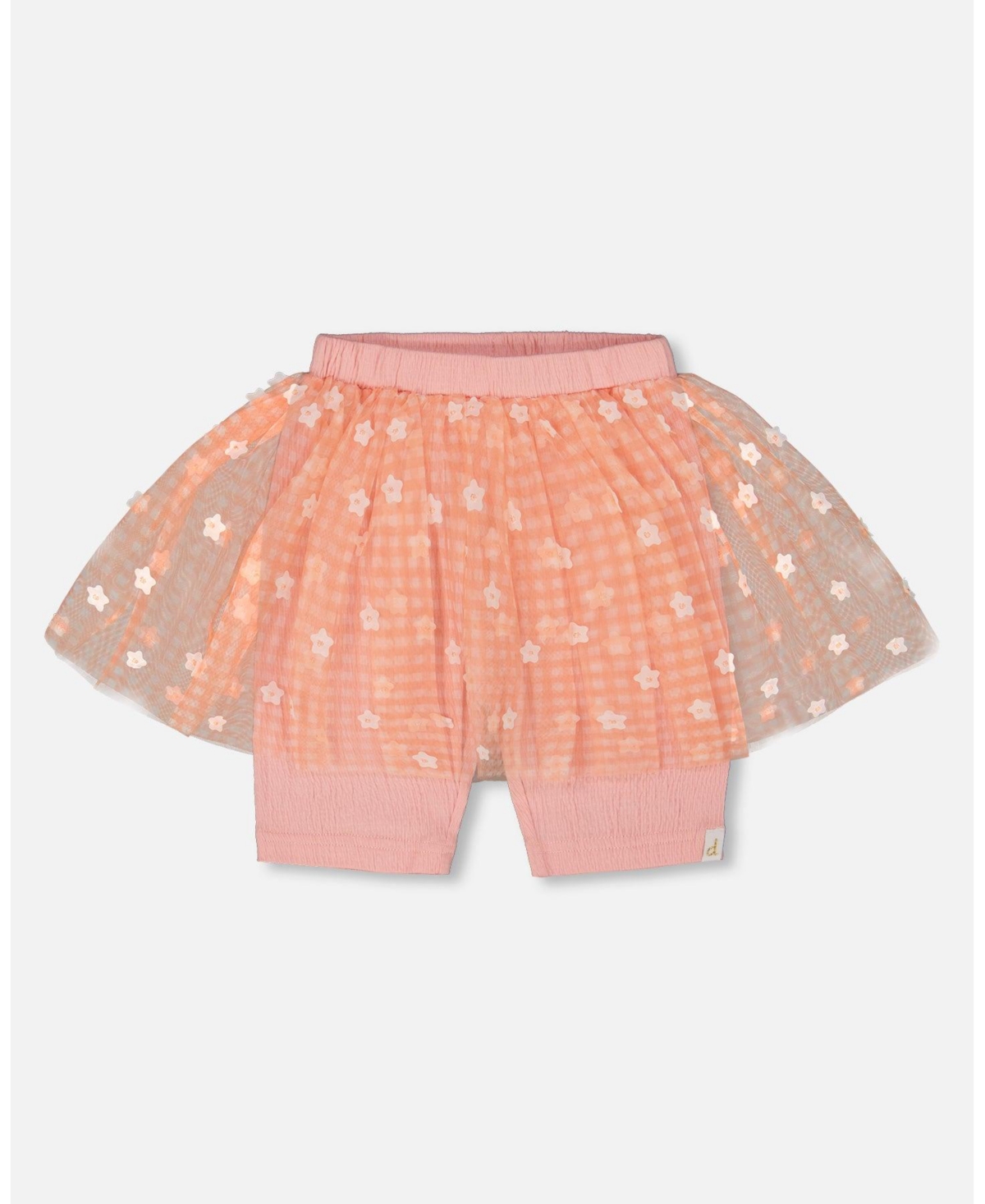 Click here for Deux par Deux Big Girls Crinkle Biker Short With F... prices
