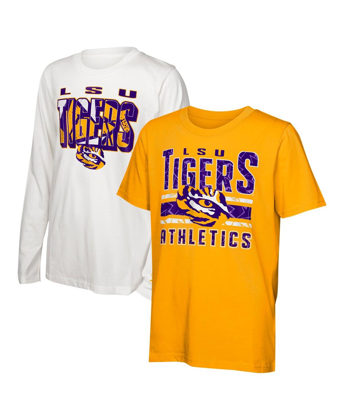 Click here for Outerstuff Big Boys and Girls Lsu Tigers In the Mi... prices