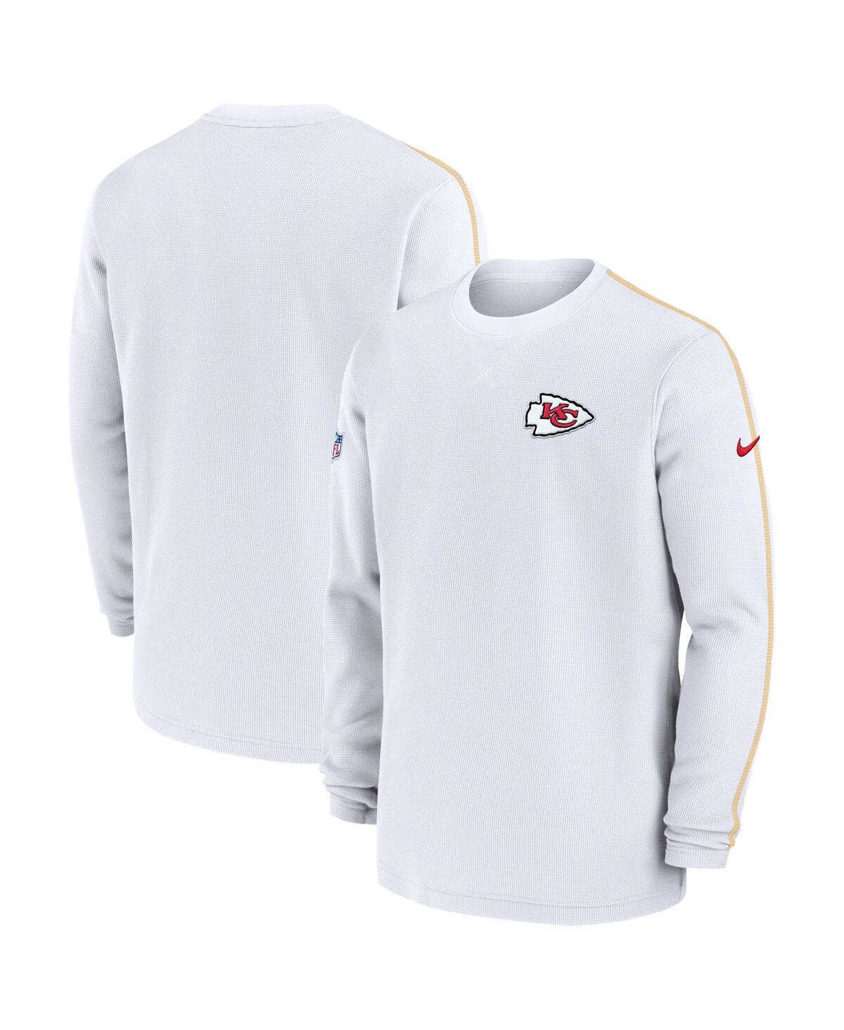 Click here for Nike Mens White Kansas City Chiefs 2024 Sideline C... prices
