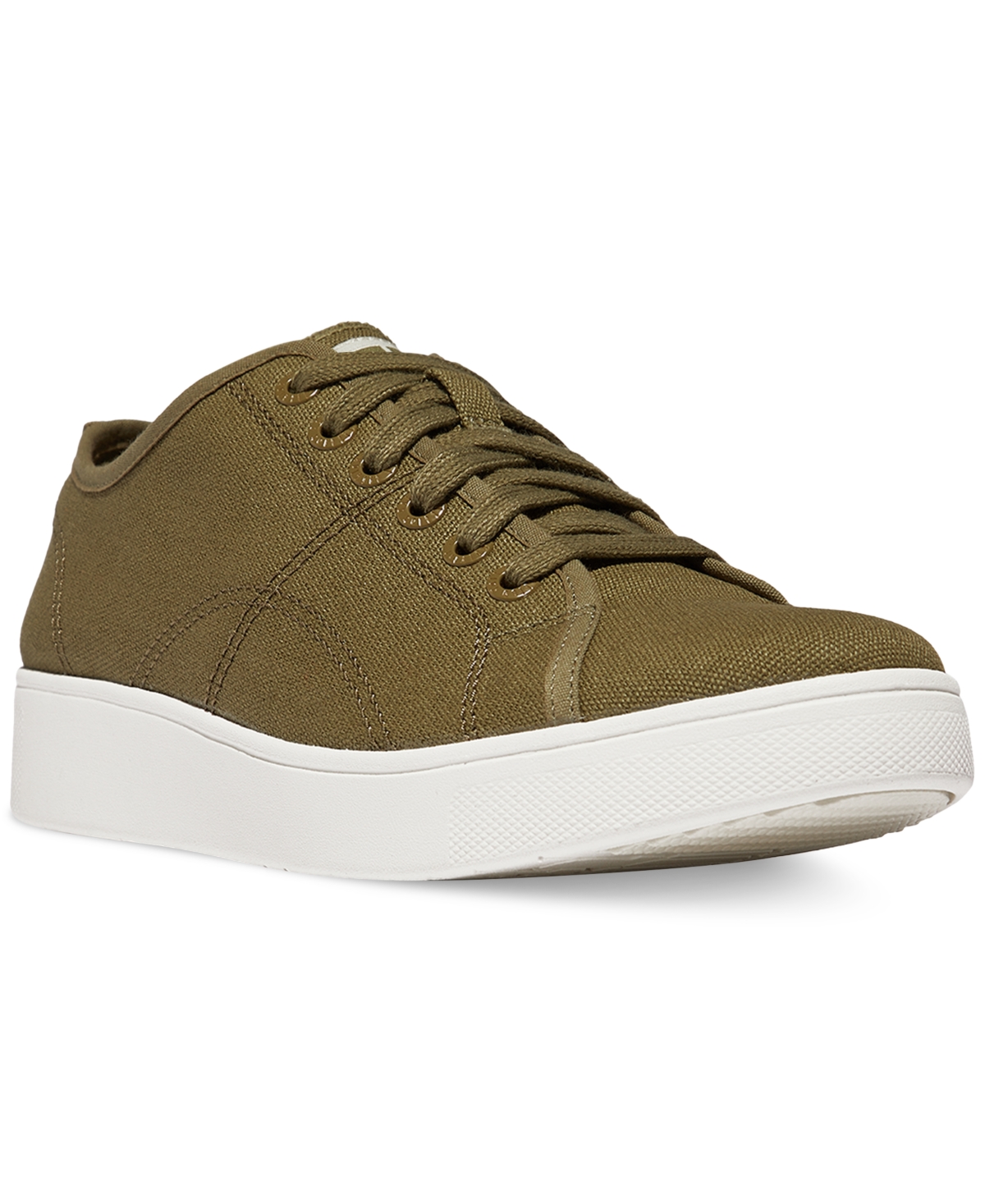 Click here for FitFlop Womens Rally Canvas Sneakers - Camo Green... prices