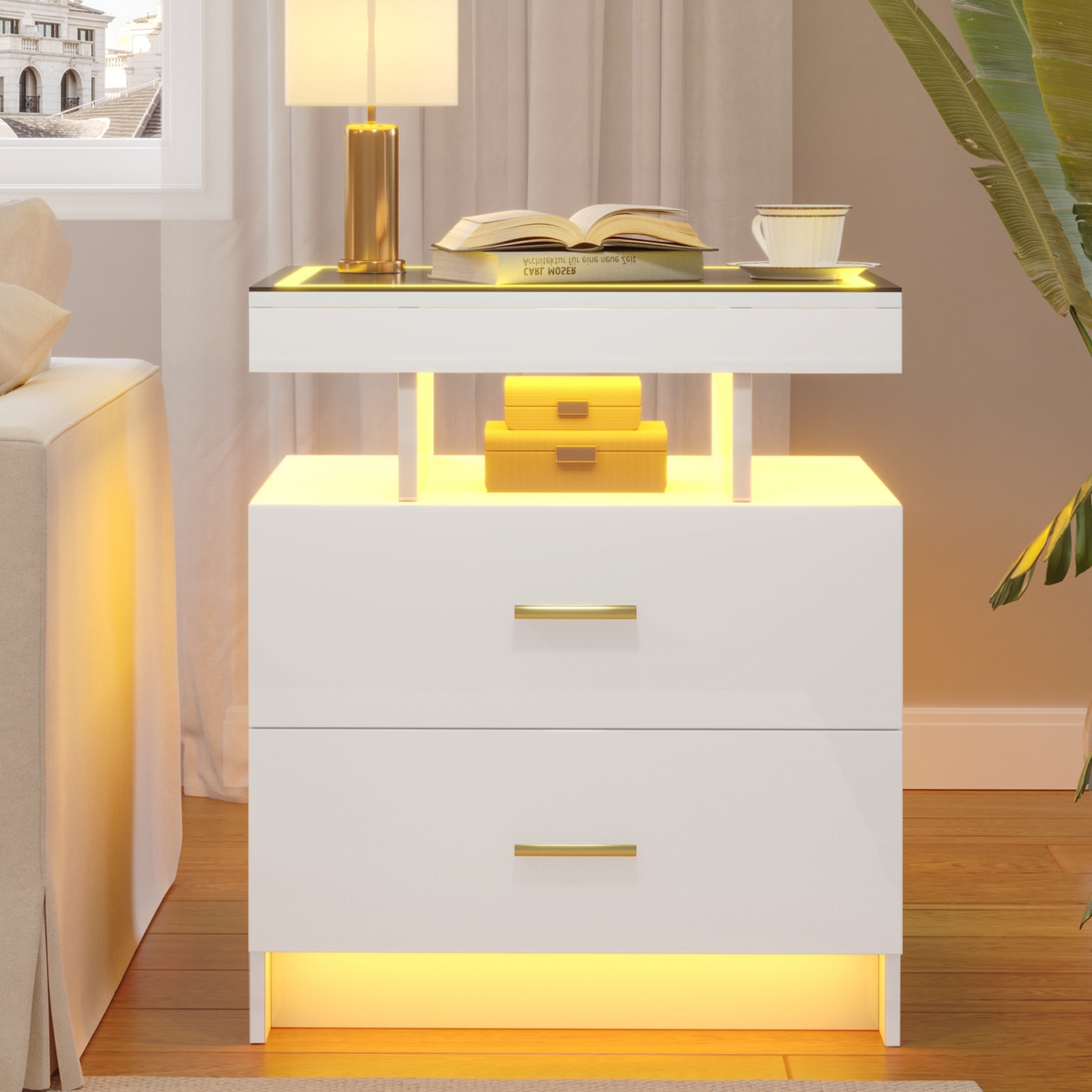 Click here for Vlsrka Vanity Makeup Desk with Mirror and Lights -... prices