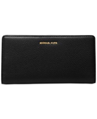 MICHAEL Michael Kors Bryant Large Slim Leather Snap Wallet - Macy's