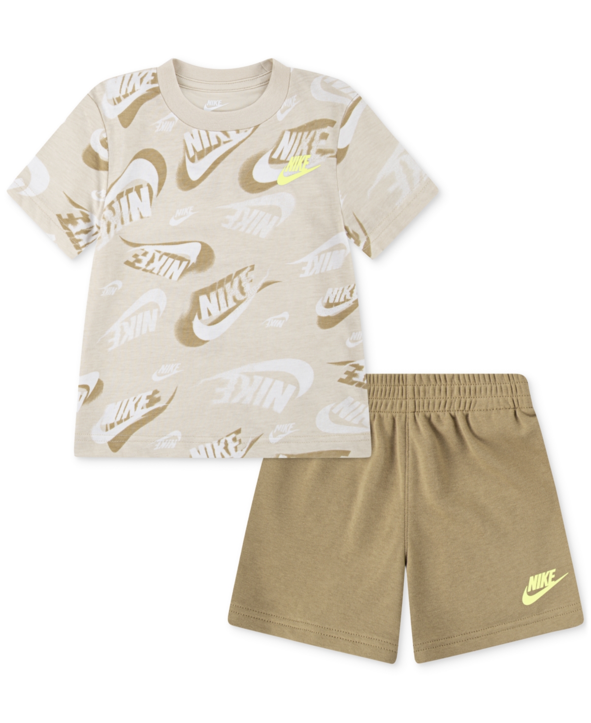 Click here for Nike Baby Boys T-Shirt & French Terry Shorts  2 Pi... prices