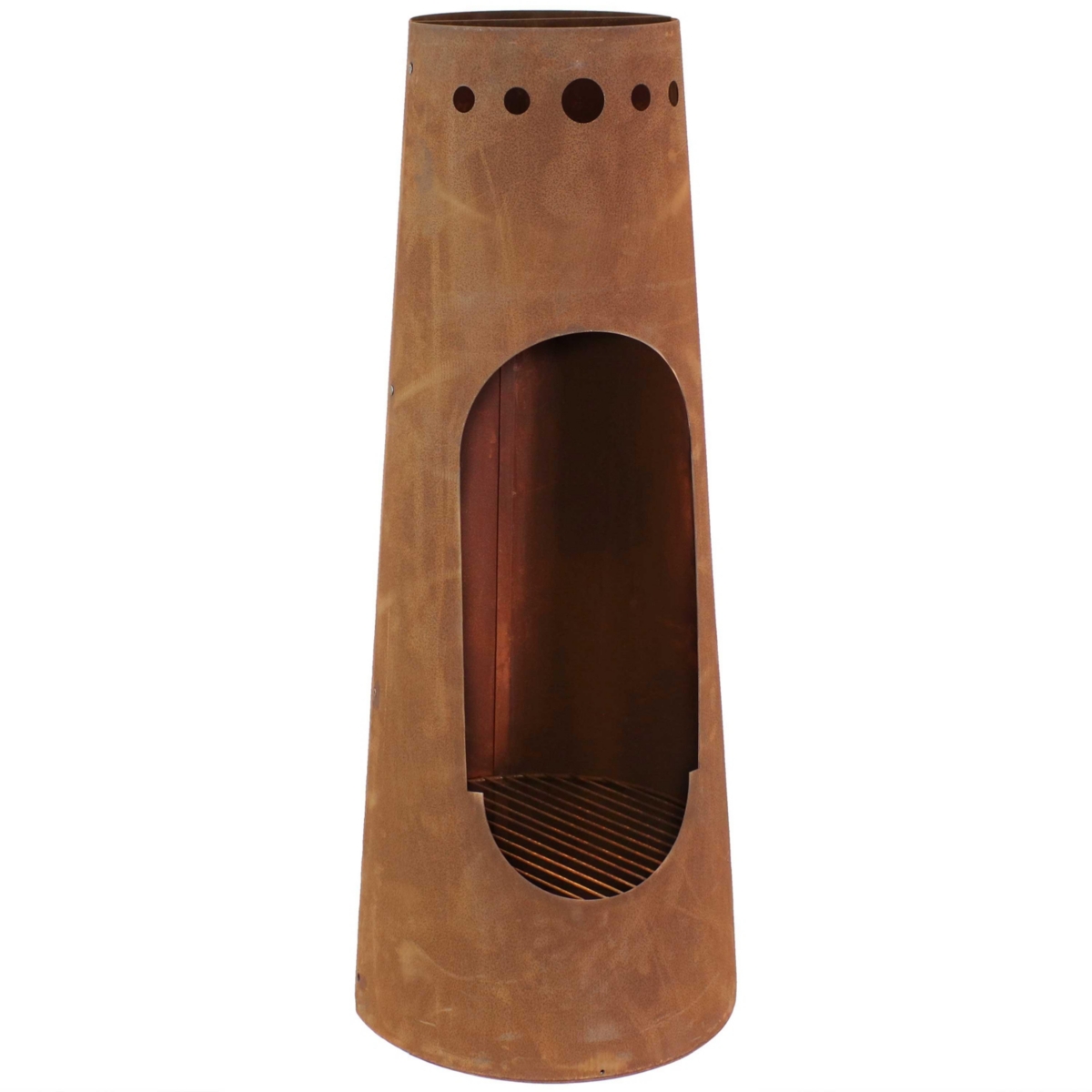 Click here for Outdoor Backyard Patio Steel Santa Fe Wood-Burning... prices