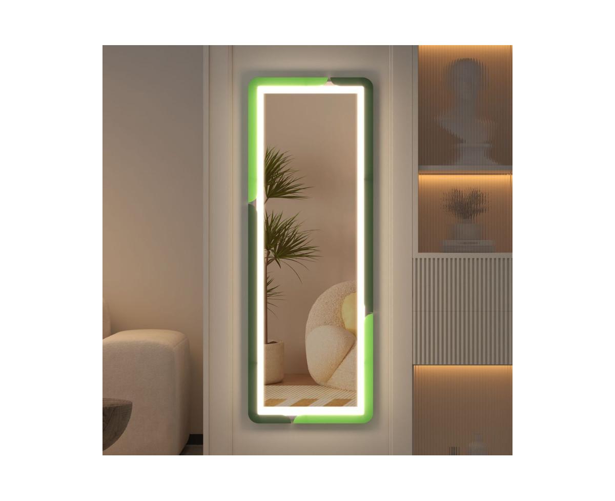 Click here for Vlsrka Color Block Full Length Mirror - Green prices