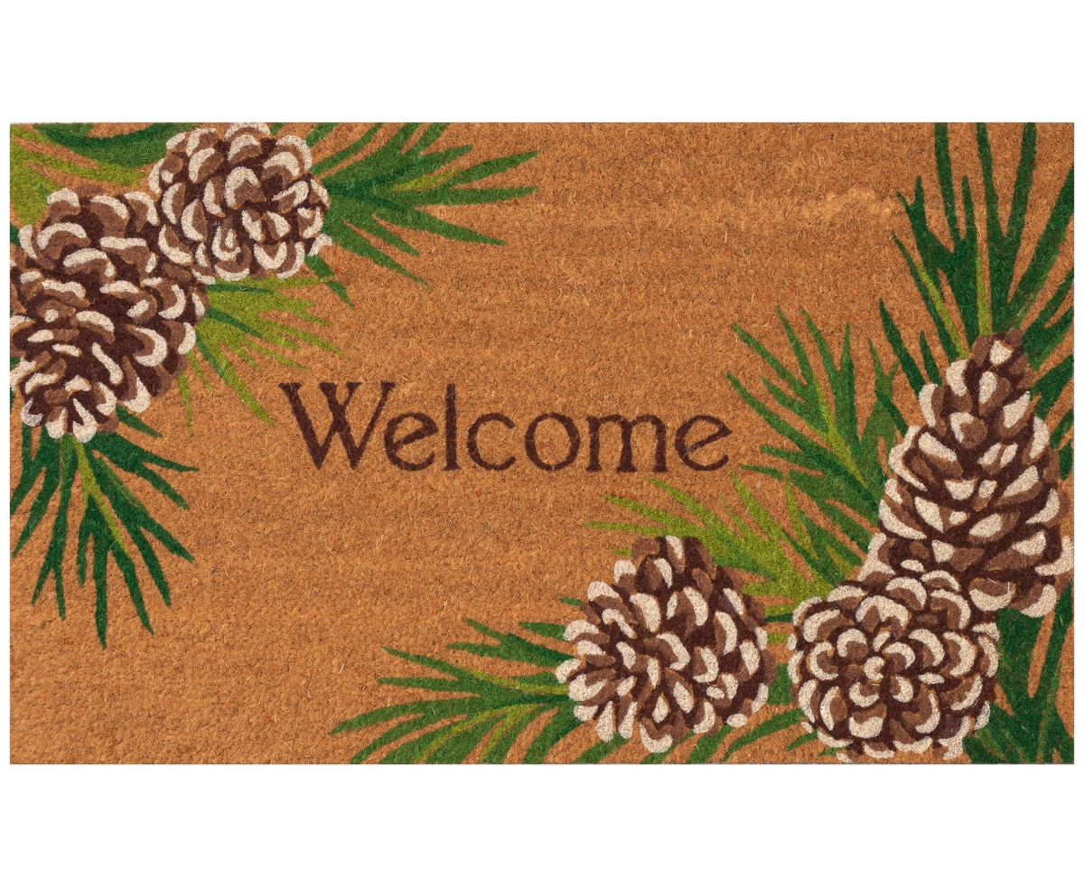 Click here for Liora Manne Natura Pinecone Border 2x3 Area Rug -... prices